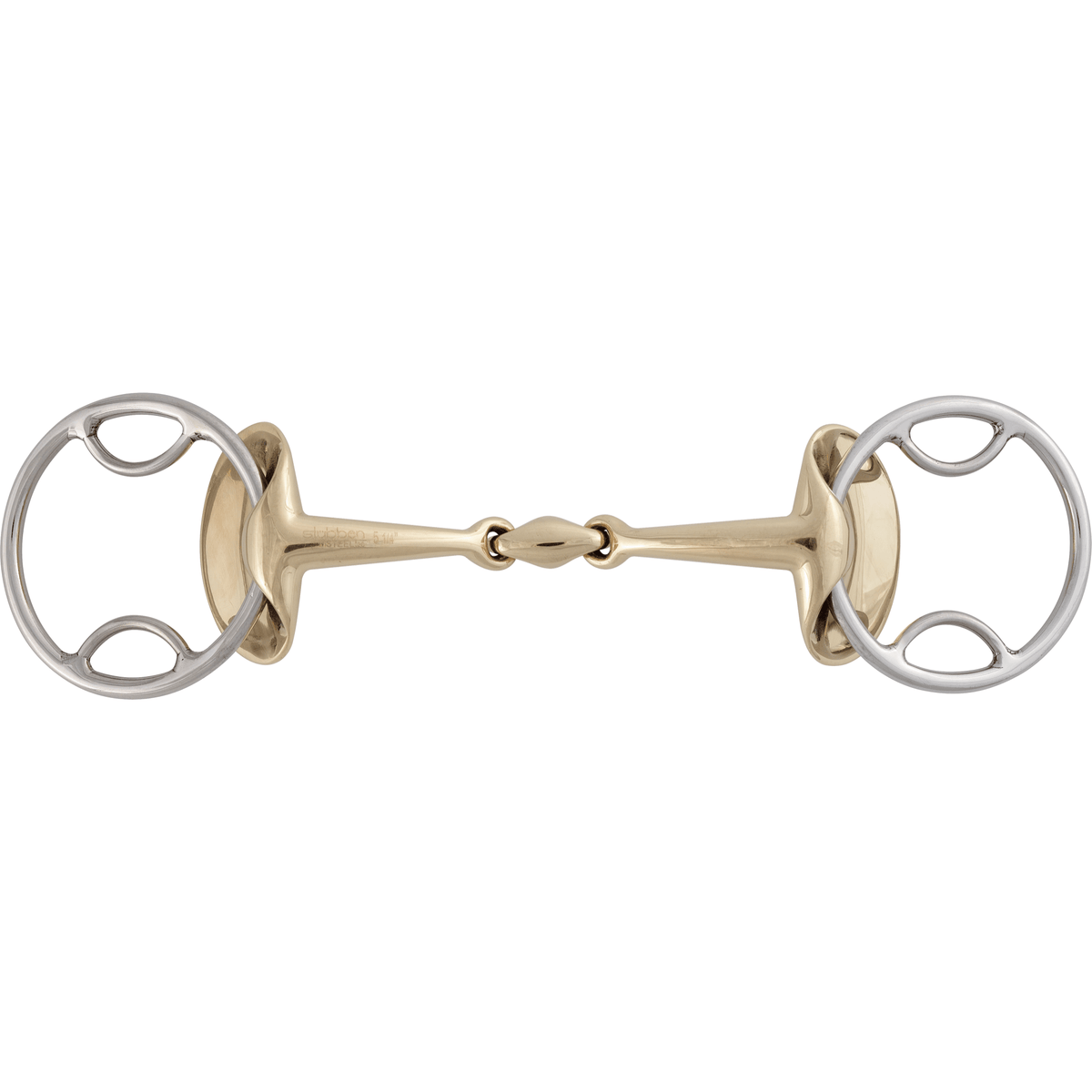 Stubben Steeltec Golden Wings Gag Double Jointed 4-in-1 Bit – Olson's ...